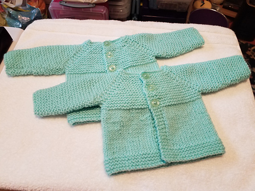 Ravelry: Little Babbity - Preemie Baby Cardigan Jacket pattern by ...