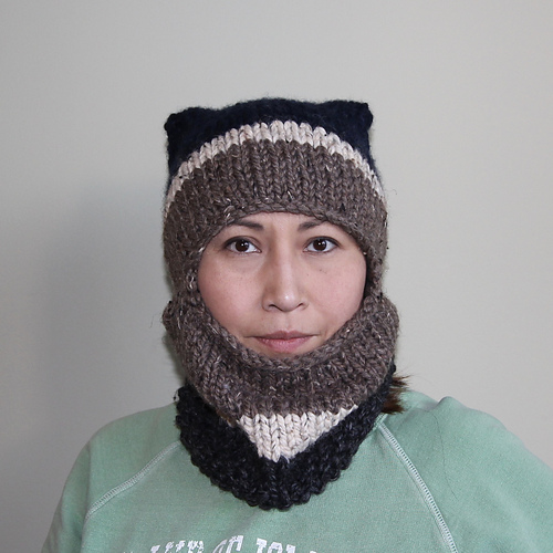 Ravelry: Cat Balaclava pattern by Sharon Bond