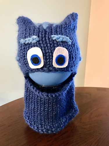 Ravelry: Cat Balaclava pattern by Sharon Bond