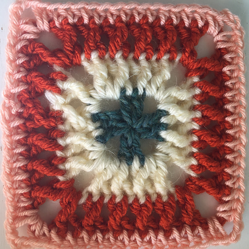 Ravelry: Boho Granny Square pattern by Heather Leigh Cox