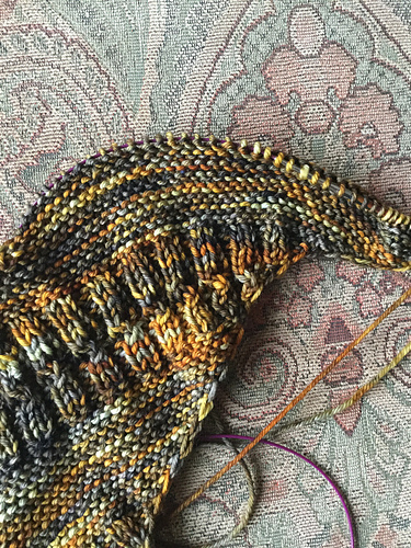 Ravelry: Knitshades (deadly ?) boomerang pattern by Susan Ashcroft