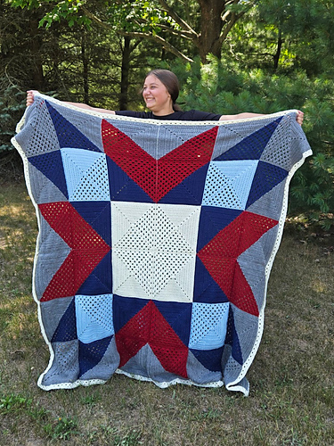 Ravelry: Up North Throw pattern by Heather J Anderson