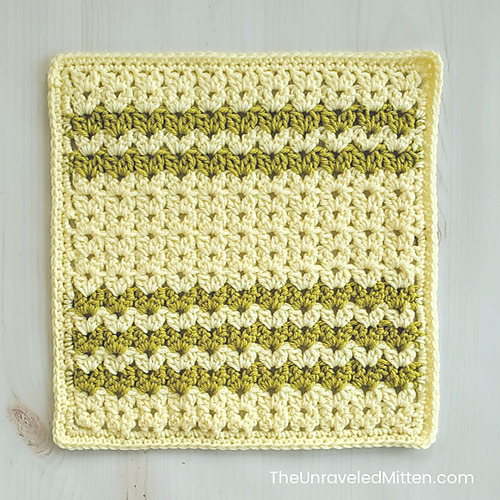 Ravelry: Cluster V-Stitch Square pattern by Heather J Anderson