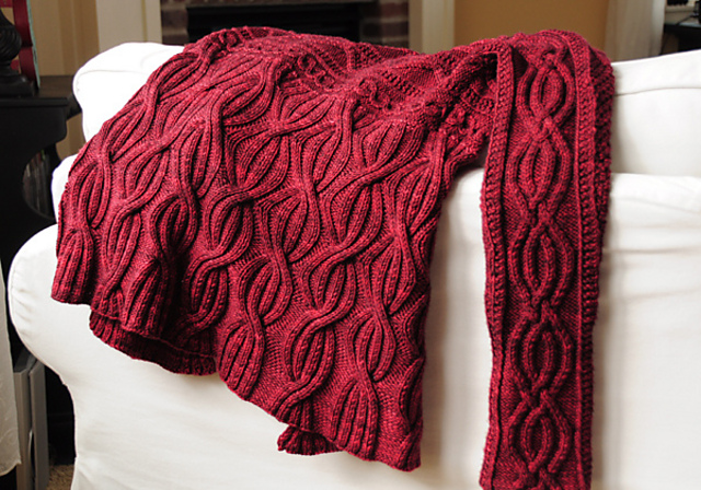Ravelry: HeatherMPeterson's Aran Wrap Cardigan