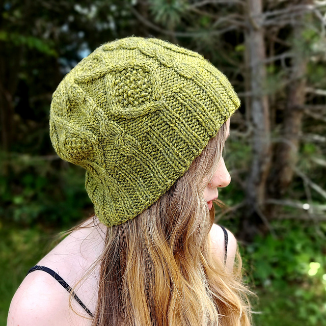 Ravelry: Fisherman Cable Beanie pattern by Heather Pelletier