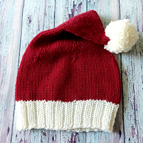 Ravelry: Santa Stocking Hat pattern by Heather Pelletier