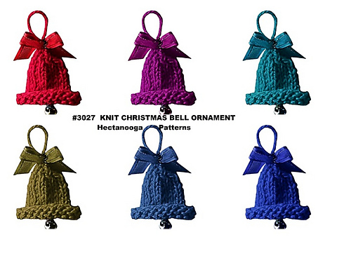 Ravelry: #3027 Christmas Bell Ornament pattern by Emi Harrington