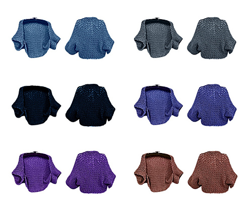 Ravelry: 3087 - Linen Stitch Shrug pattern by Emi Harrington