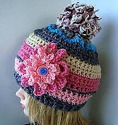 Ravelry: 654 CROCHET TOUQUE, Neapolitan pattern by Emi Harrington