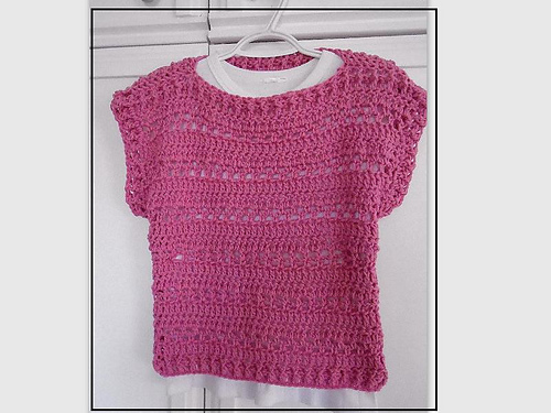 Ravelry: 803 Summer Shell Top pattern by Emi Harrington
