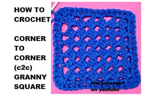 Ravelry: Corner to Corner Granny Square pattern by Emi Harrington
