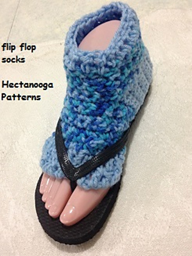 Ravelry: FLIP FLOP SOCKS pattern by Emi Harrington