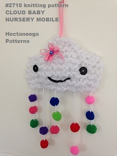 Ravelry: 2710 - CLOUD BABY MOBILE pattern by Emi Harrington