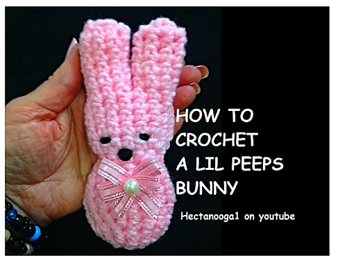 Ravelry: 2984 - PEEPS knit bunny pattern by Emi Harrington