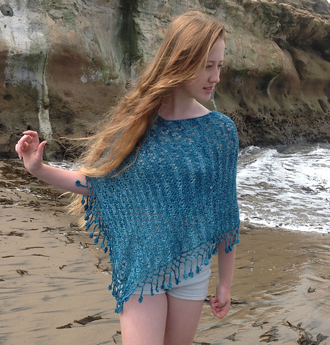 Ravelry: Seacliff Beach Poncho pattern by Heddi Craft