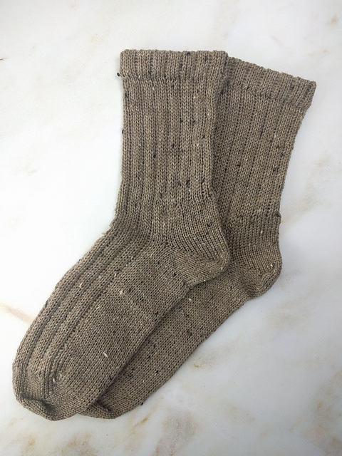 Ravelry: CSM Top Down Sock with Mock Rib Leg and Instep pattern by ...