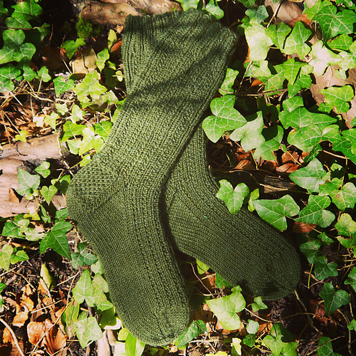 Ravelry: Crow Path Socks pattern by Hedgewoven