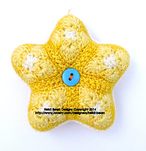 Ravelry: Little Stars African Flower pattern by Heidi Bears