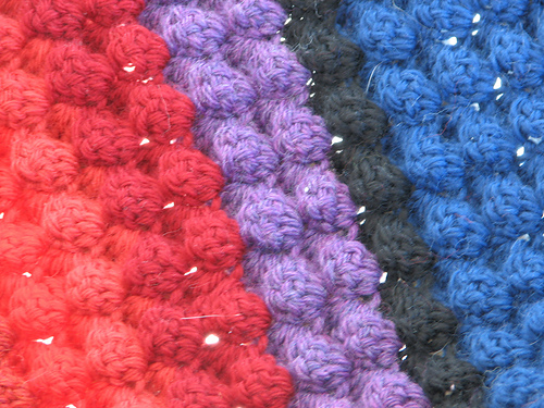 Ravelry: Cheryl's Puff Shell Surprise Reversible Afghan pattern by ...