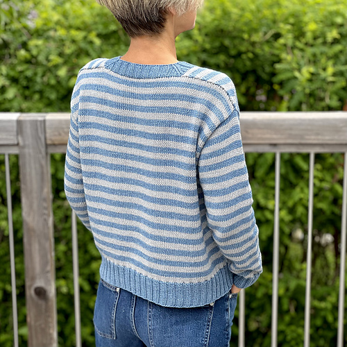 Ravelry: Ship Shape Crew Neck pattern by Heidi Kirrmaier