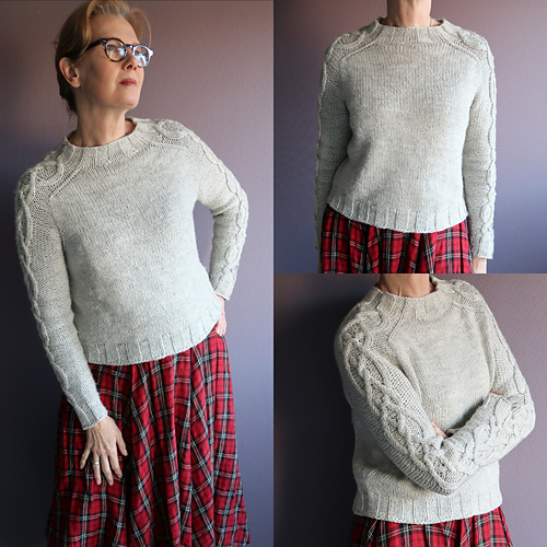Ravelry: Celtic Knot Sweater pattern by Heleen's Knithouse