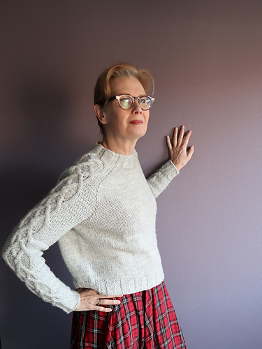 Ravelry: Celtic Knot Sweater pattern by Heleen's Knithouse