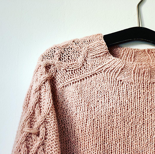 Ravelry: Celtic Knot Sweater pattern by Heleen's Knithouse