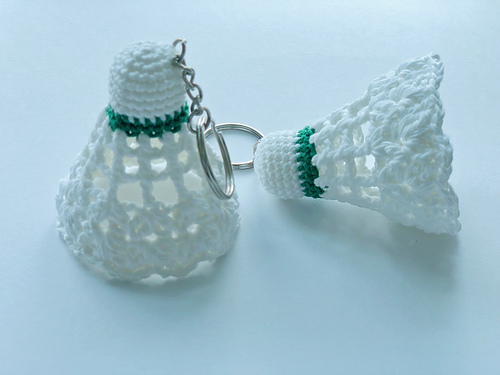 Ravelry: crochet Badminton Shuttlecock pattern by Helen Crochet