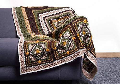 Ravelry: Diamond Geezer-ghan pattern by Helen Shrimpton