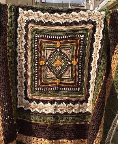 Ravelry: Diamond Geezer-ghan pattern by Helen Shrimpton