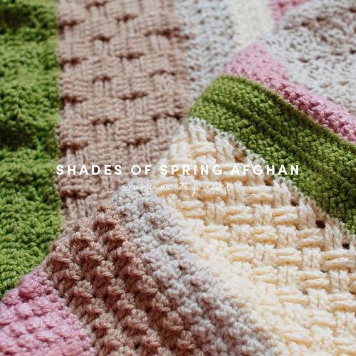 Ravelry: Shades of Spring Afghan pattern by Sunflower Cottage Crochet