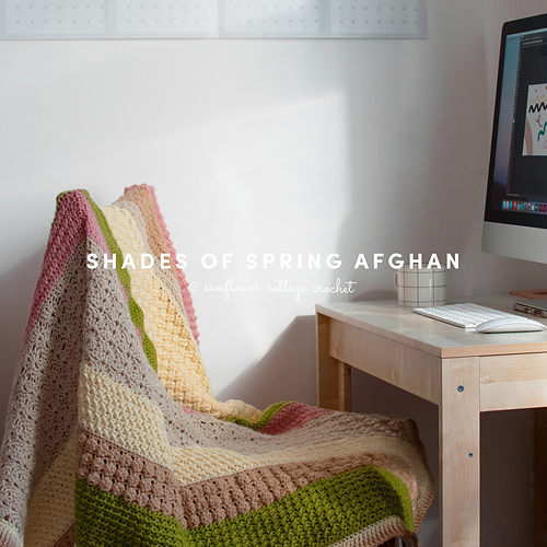Ravelry: Shades of Spring Afghan pattern by Sunflower Cottage Crochet
