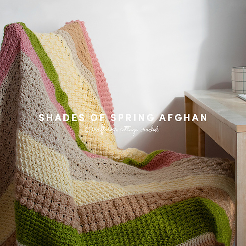 Ravelry: Shades of Spring Afghan pattern by Sunflower Cottage Crochet