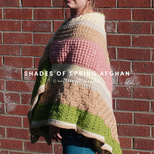 Ravelry: Shades of Spring Afghan pattern by Sunflower Cottage Crochet
