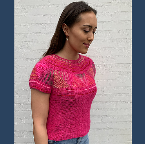 Ravelry: Tria Tee pattern by Helene Skov