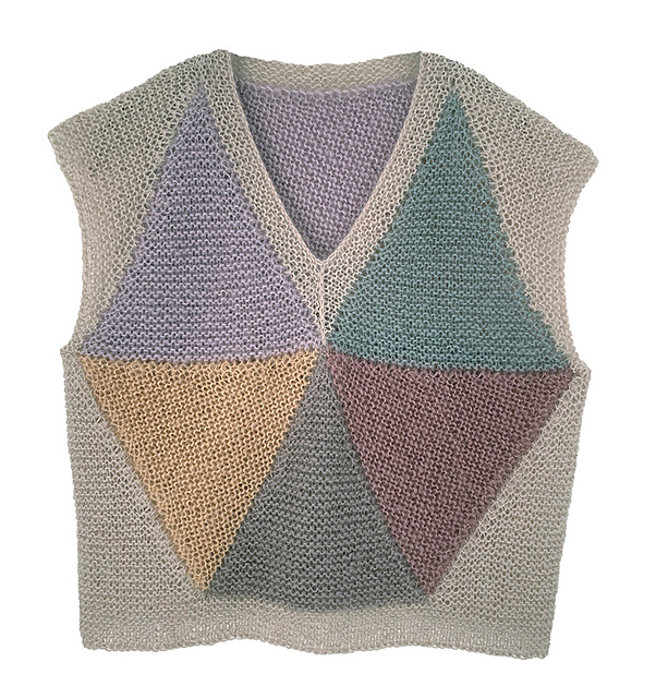 Ravelry: Hexa Vest og Sweater pattern by Helene Skov