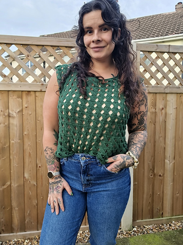 Ravelry: Hourglass Crochet Top pattern by Ana-Maria