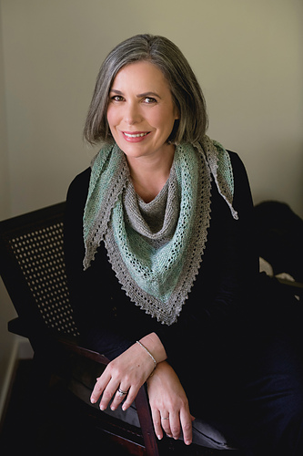 Ravelry: Lavender Fields Shawl pattern by Helen Stewart