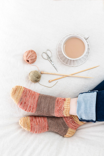 Ravelry: Collage Socks pattern by Helen Stewart