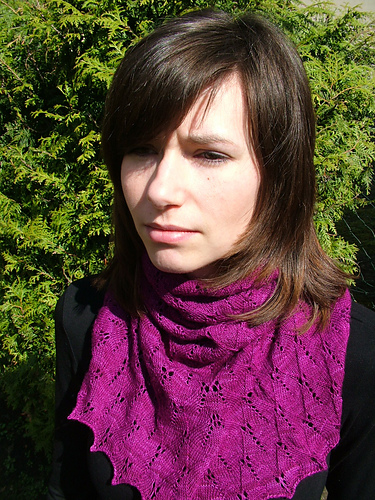 Ravelry: Lady of the Wood Wimple pattern by Ann Kingstone