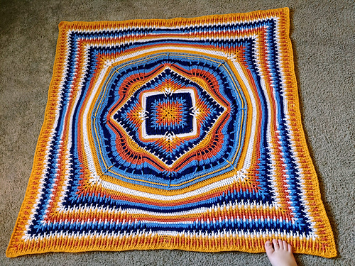 Ravelry: Elements Blanket (cal) pattern by Sandra McButton