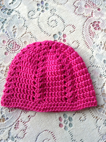 Ravelry: Double crochet and shell beanie pattern by Crochet with Clare