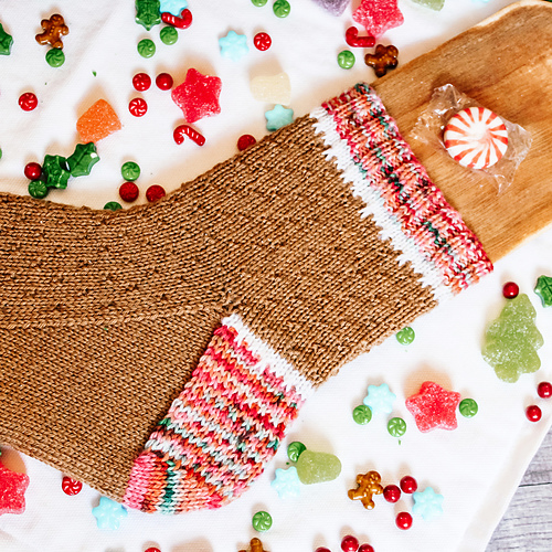 Ravelry: Iced Gingerbread Socks pattern by Kayla M. Anderson