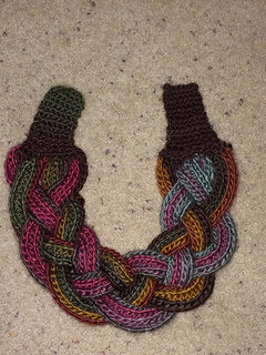 Ravelry: Herself10's Celtic Double Layered Braided Cowl