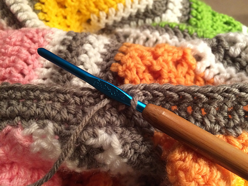 Ravelry: Herself10's Rainbow Ruffles Have Ridges