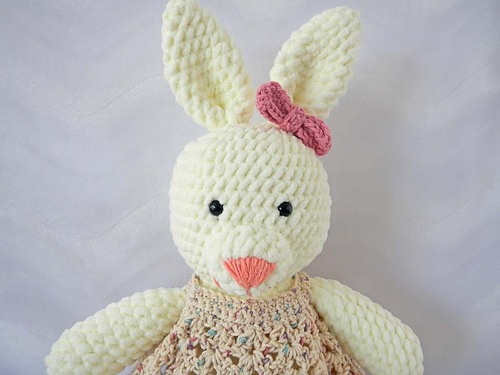 Ravelry: Benjamin Teddy Bear and Bonny Rabbit Amigurumi pattern by Ida ...