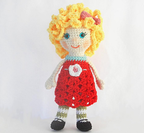 Ravelry: Amigurumi Millie the Doll Toy pattern by Ida Herter