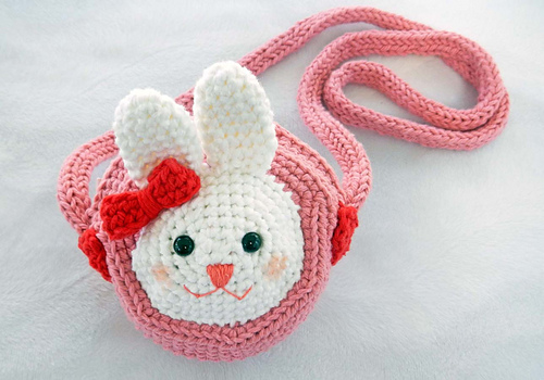 Ravelry: Kawaii Amigurumi Bunny Coin Purse pattern by Ida Herter