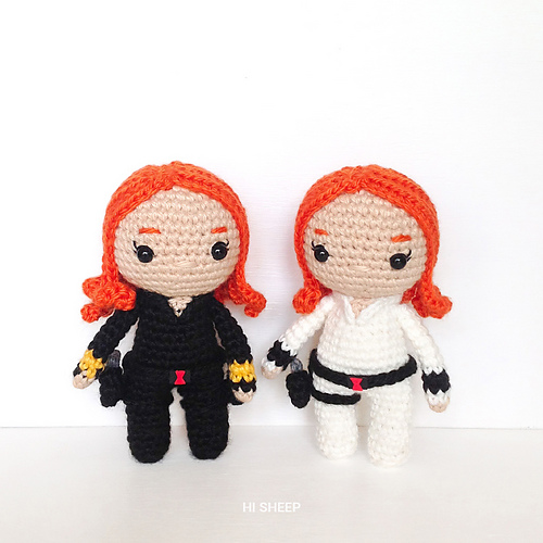 Ravelry: Black Widow Natasha Romanoff pattern by Milagros Sierra