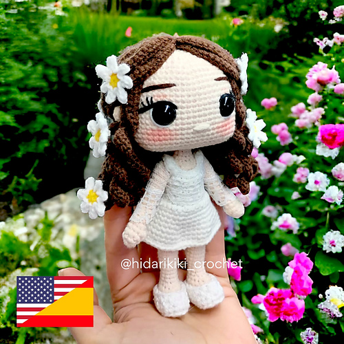 Ravelry: Lana del Rey LOVE amigurumi pattern by Carmen Lago